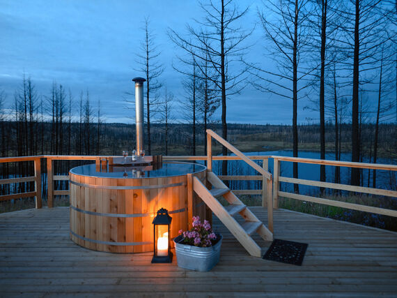 Luxury Wilderness Lodge Accommodations | Siwash Lake